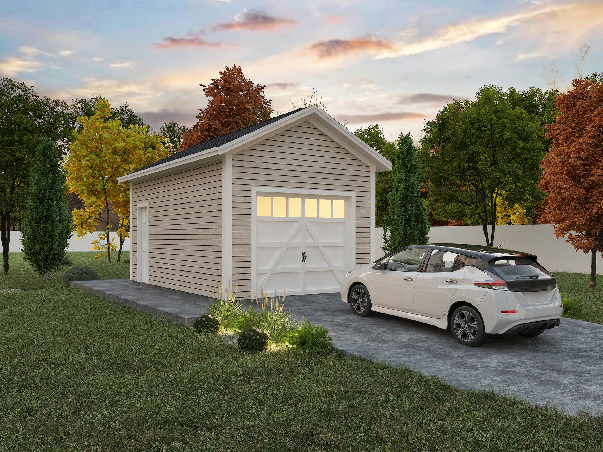 The Bay (12'x20' Garage) – The Garage Drafting Company